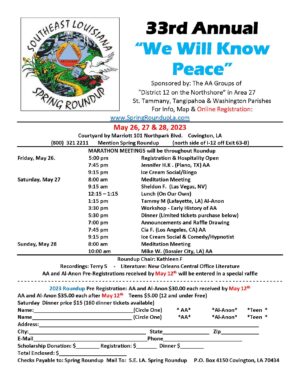 33rd Annual Southeast Louisiana Spring Roundup - Southeast Louisiana ...